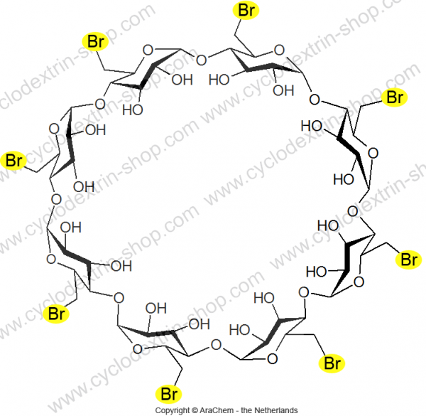 Single isomers of gamma cyclodextrin derivatives
