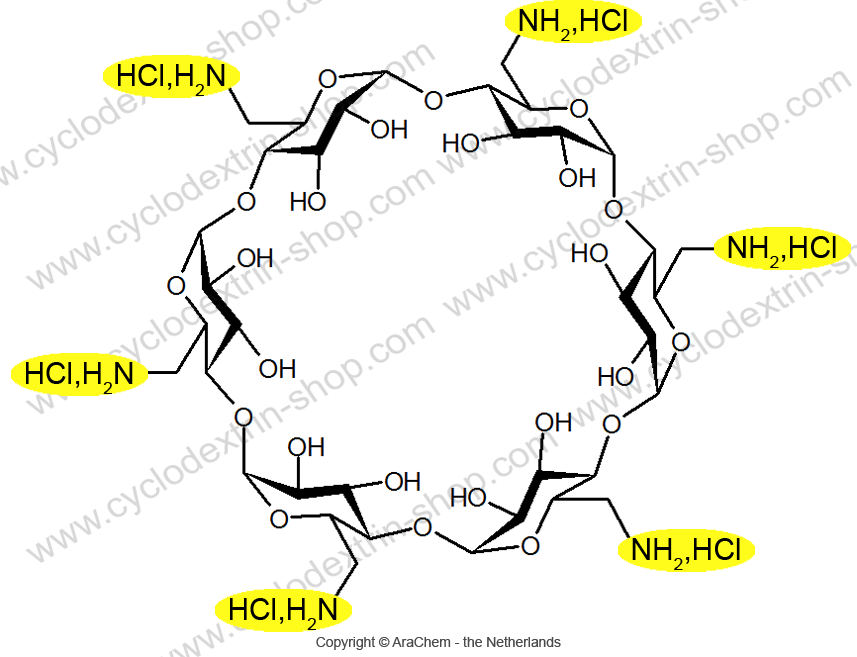 Hexakis-(6-amino-6-deoxy)-alpha-Cyclodextrin hexahydrochloride